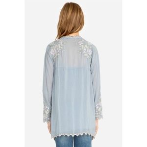 Johnny Was | Tops | Johnny Was Mayan Embroidered Tunic Blouse | Poshmark